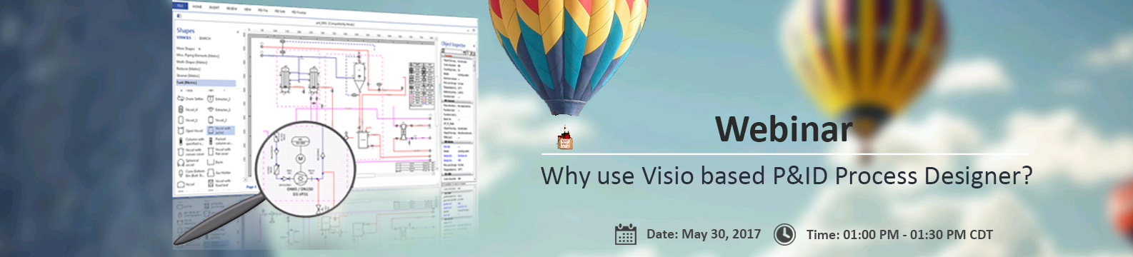 Why use Visio based P&ID Process Designer - 30 May 2017